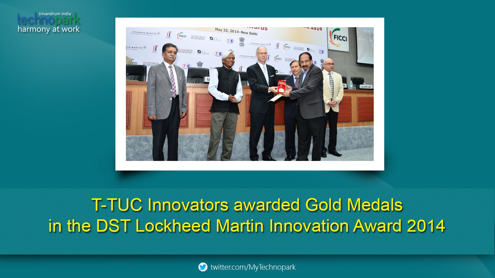 T-TUC Innovators awarded Gold Medals in the DST Lockheed Martin ...